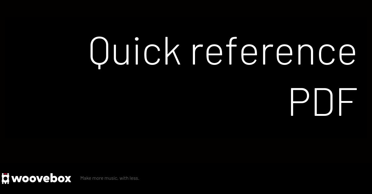 Resources, videos & downloads: Quick reference PDF